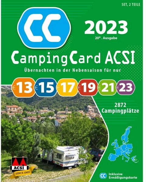 ACSI CampingCard 2023 DE sicher kaufen » camping-4-you.de